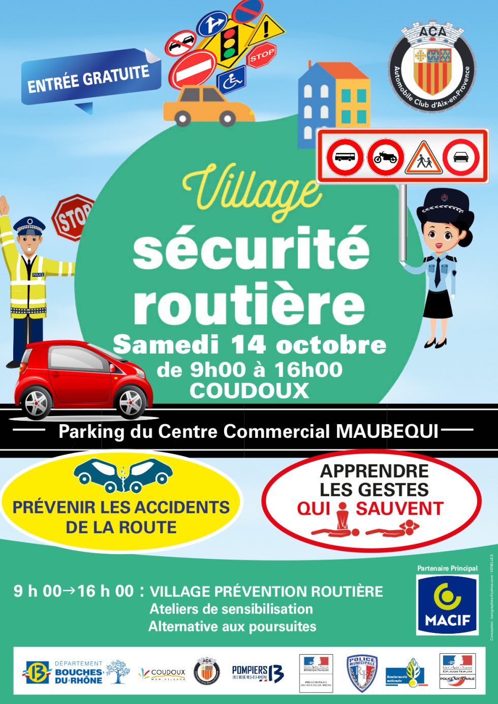 Semaines de la sécurité routière - Autoclub d'Aix-en-Provence